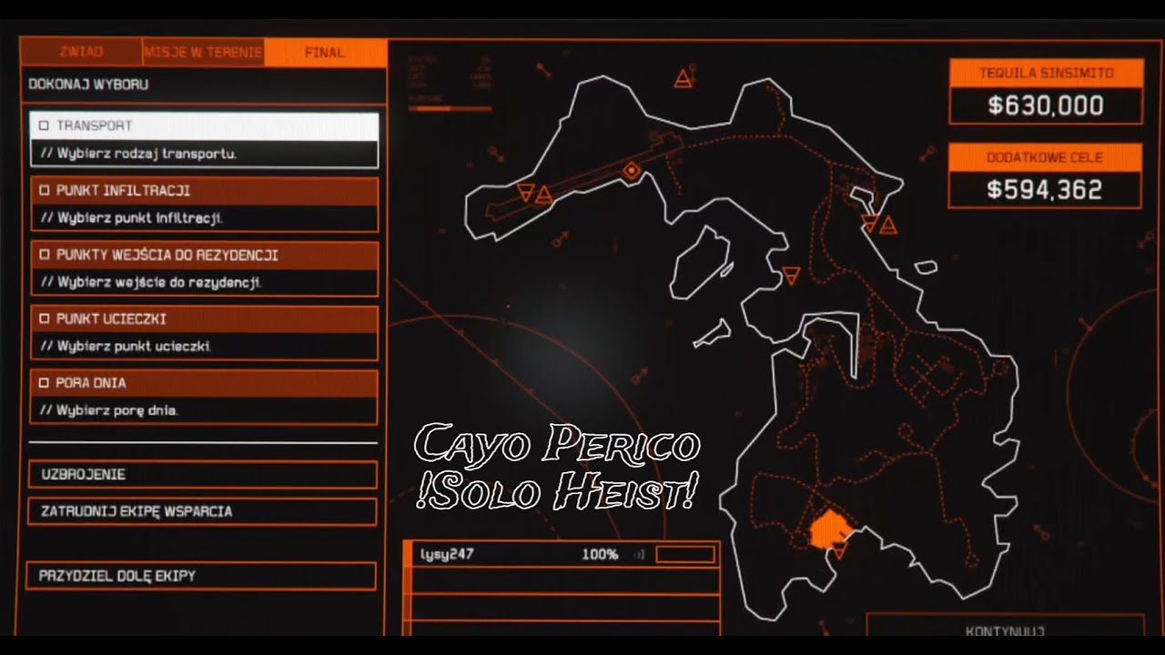 Cayo Perico Heist SOLO Full Guide ! BEST Way To Do Cayo Perico Heist ...