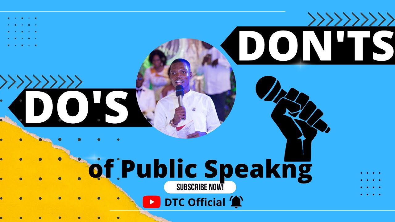 Do's & Don'ts Of Public Speaking | Public Speaking Tips | It's Your ...
