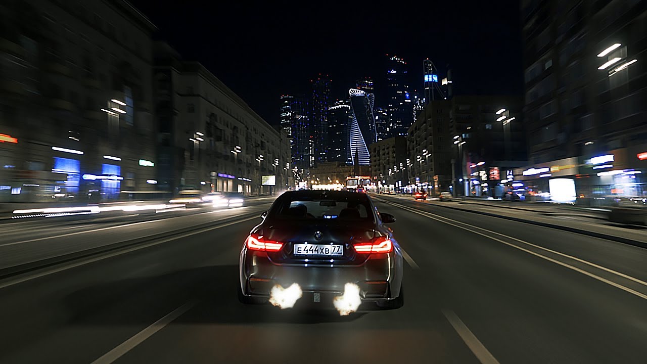 Moscow Night BMW M4 - LIMMA Girl - YouTube