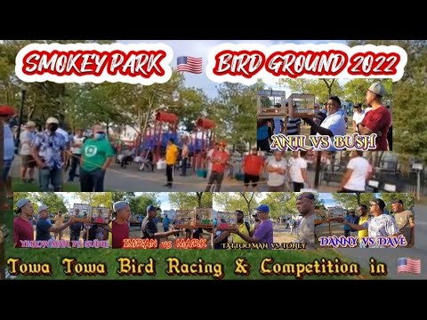 THROWBACK🔥5 RACES TOWA TOWA BIRD WHISTLING COMPETITION IN SMOKEY PARK ...