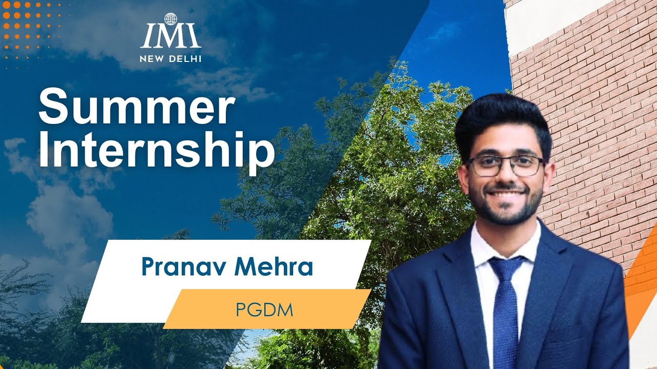 SIP Experience | Pranav Mehra | PGDM - YouTube
