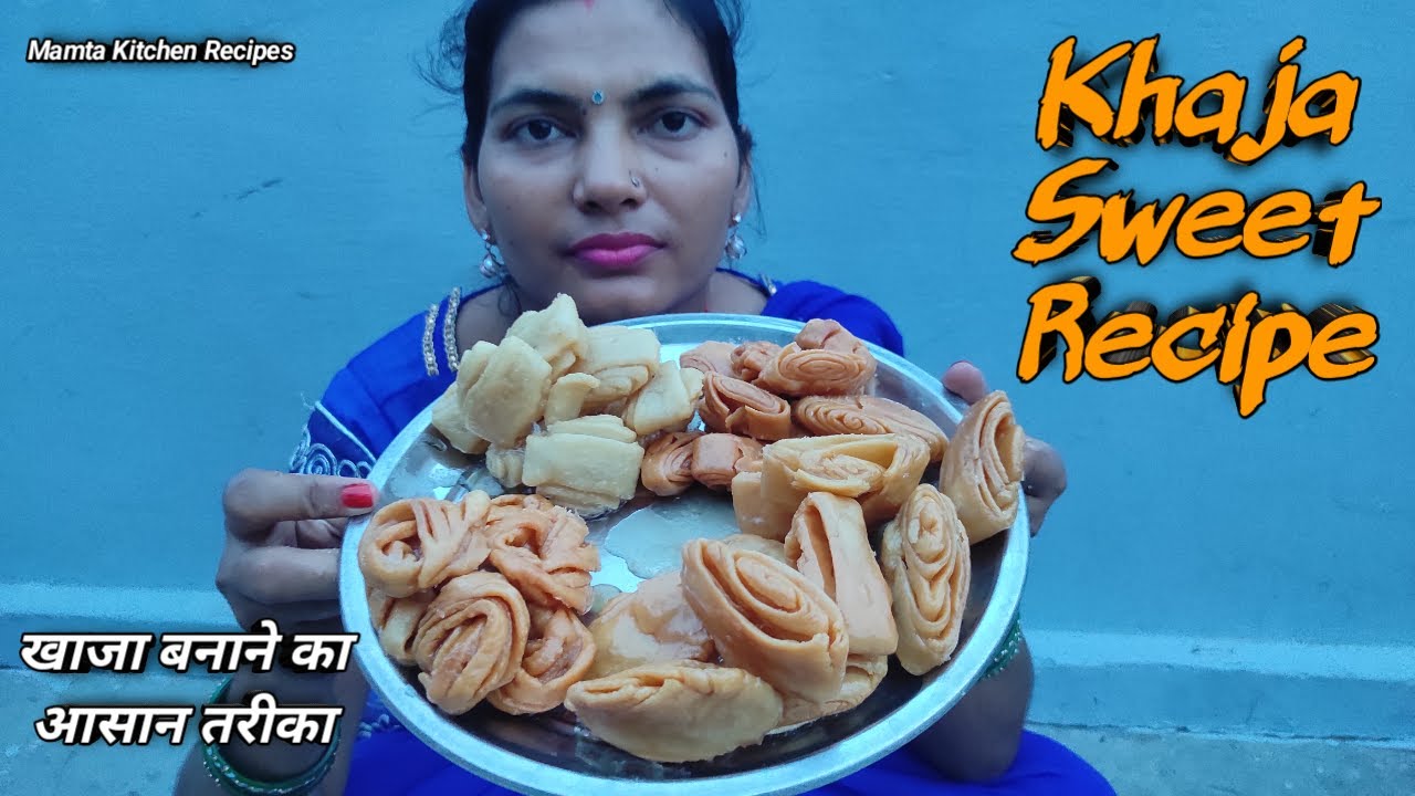 MAMTA KITCHEN RECIPES is live खाजा बनाने की विधि 😋 Khaja Sweet Recipe 🤤 ...