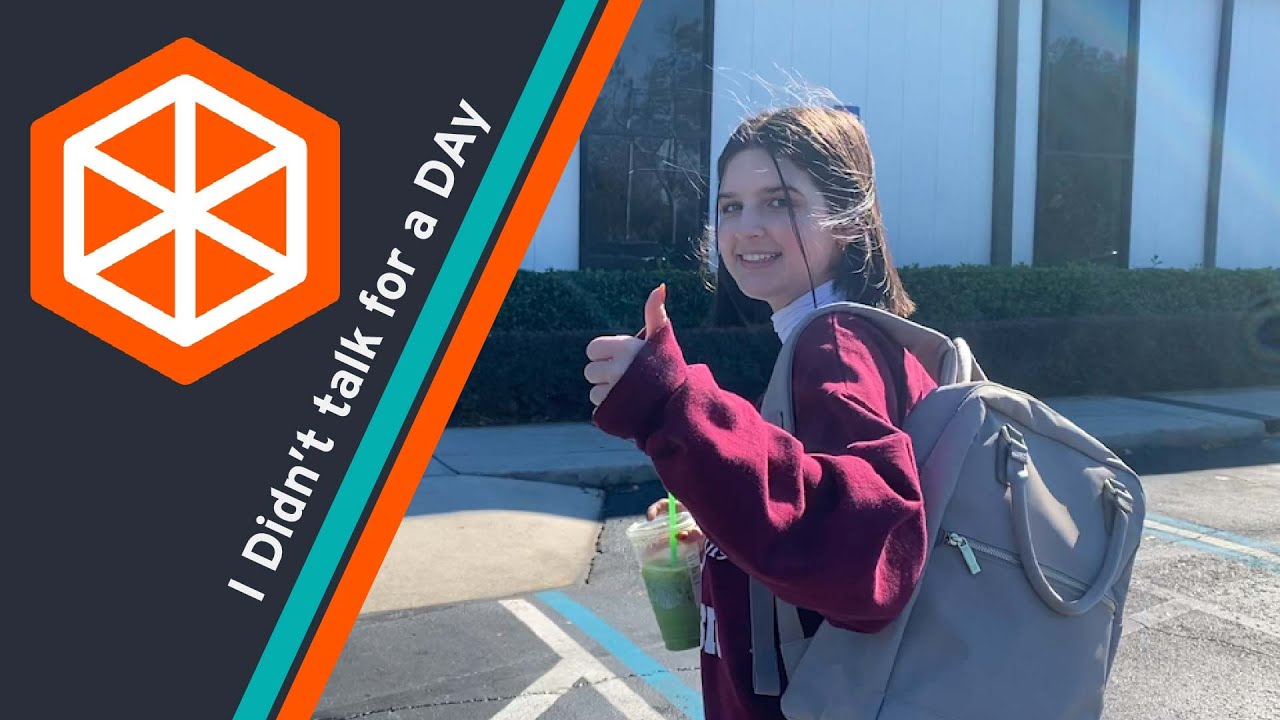 I Tried To Not Talk All Day | GraceStudents - YouTube