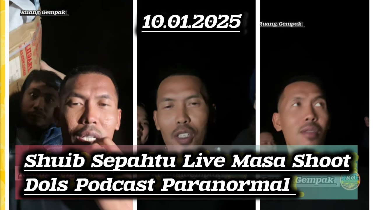 Shuib Sepahtu Live Masa shoot Dols podcast - YouTube