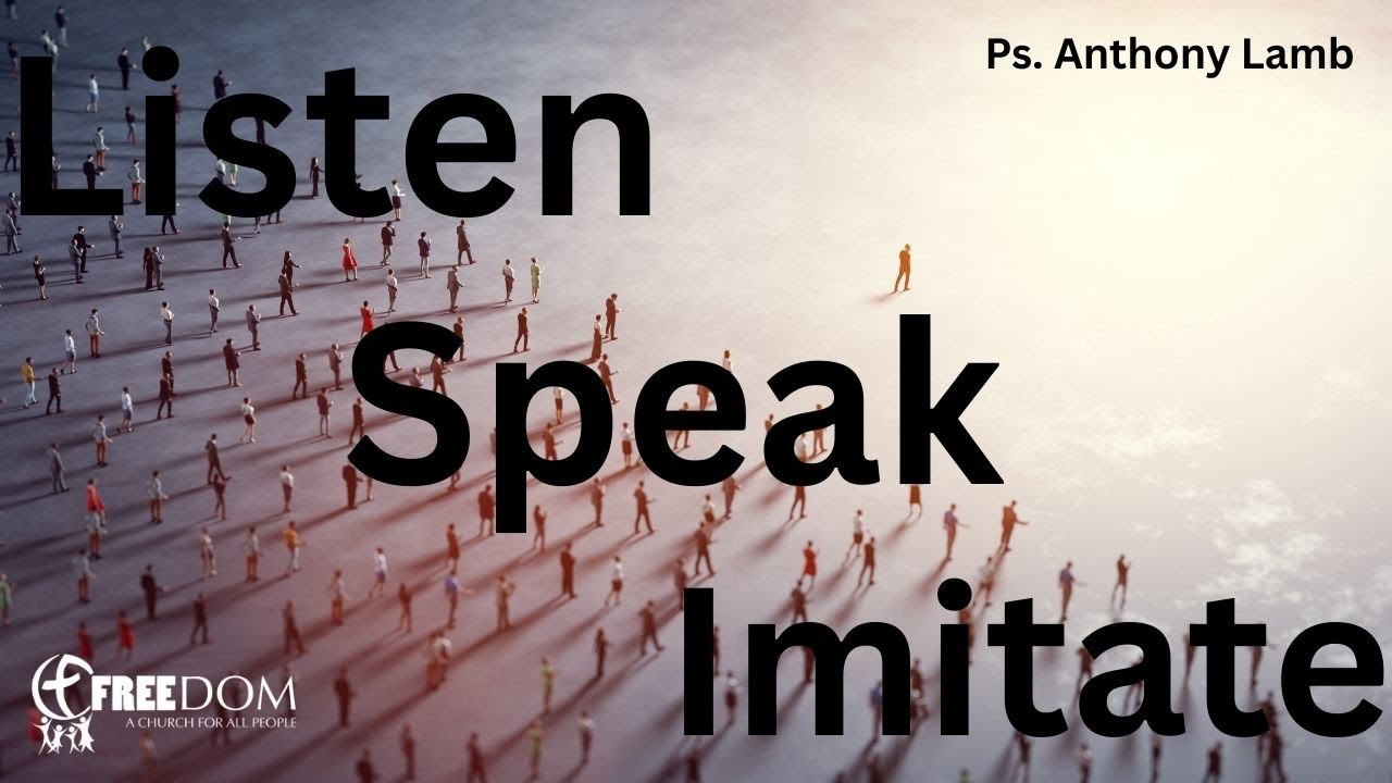 4/6/2025 - Listen, Speak, Imitate - YouTube
