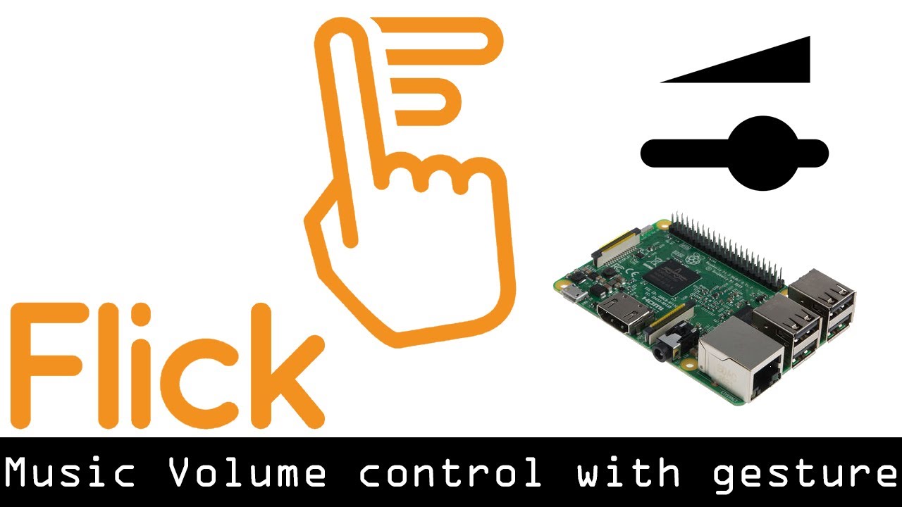 Music Volume control with 3D Tracking and Gesture Breakout | Raspberry ...