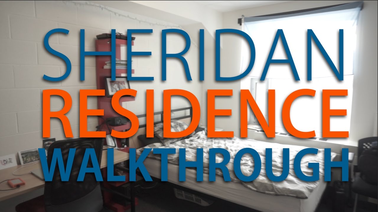 Sheridan College Residence Room Tour (2018) - YouTube