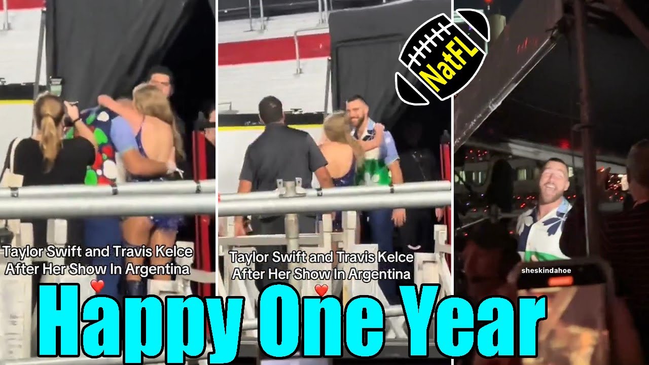 Travis & Taylor celebrate a 'Happy one year Anniversary' after Eras ...