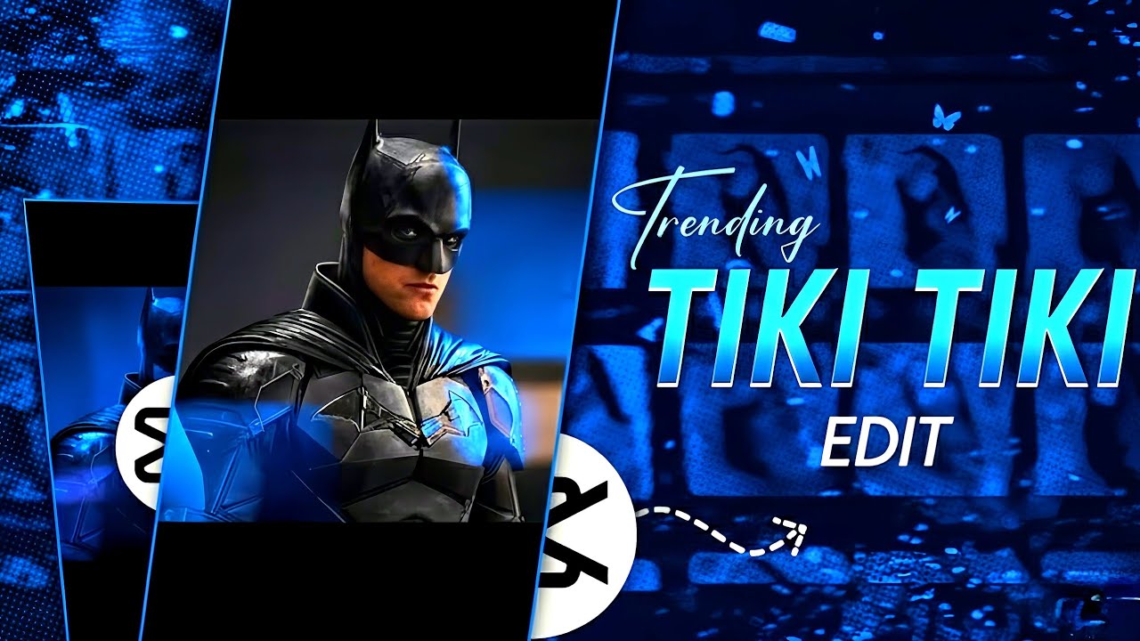 Tiki Tiki - The Batman Edit (4K) | Robert Pattinson - YouTube