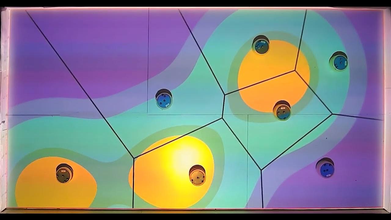 Multirobot Coverage Control Using Voronoi Partitions - YouTube