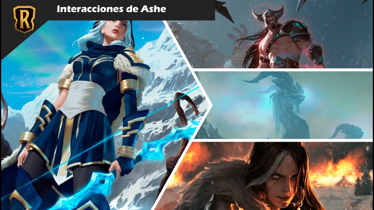 Legends of Runaterra| Ashe |Interacciones especiales - YouTube