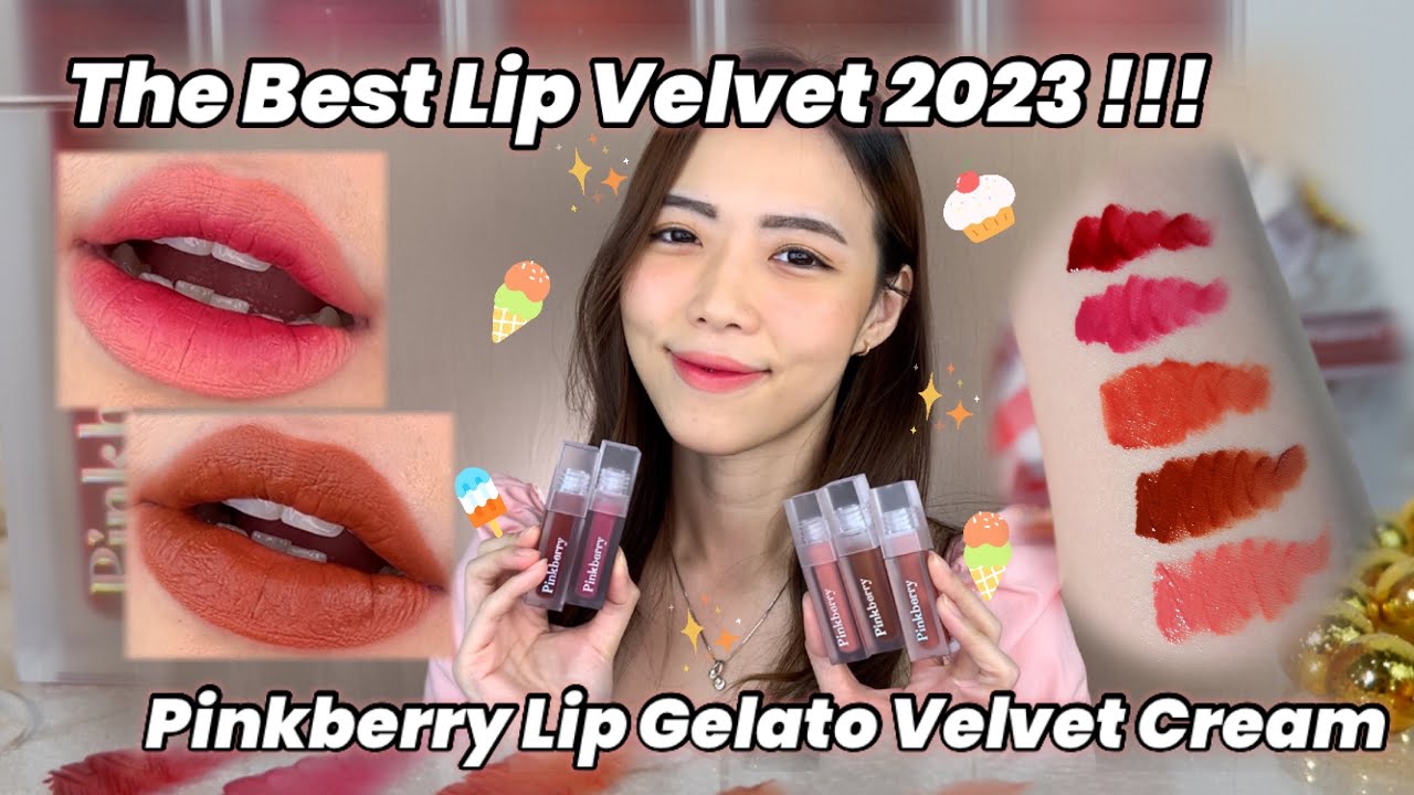 Pinkberry Lip Gelato Velvet Cream | The Best Lip Velvet ! Sylvia - YouTube