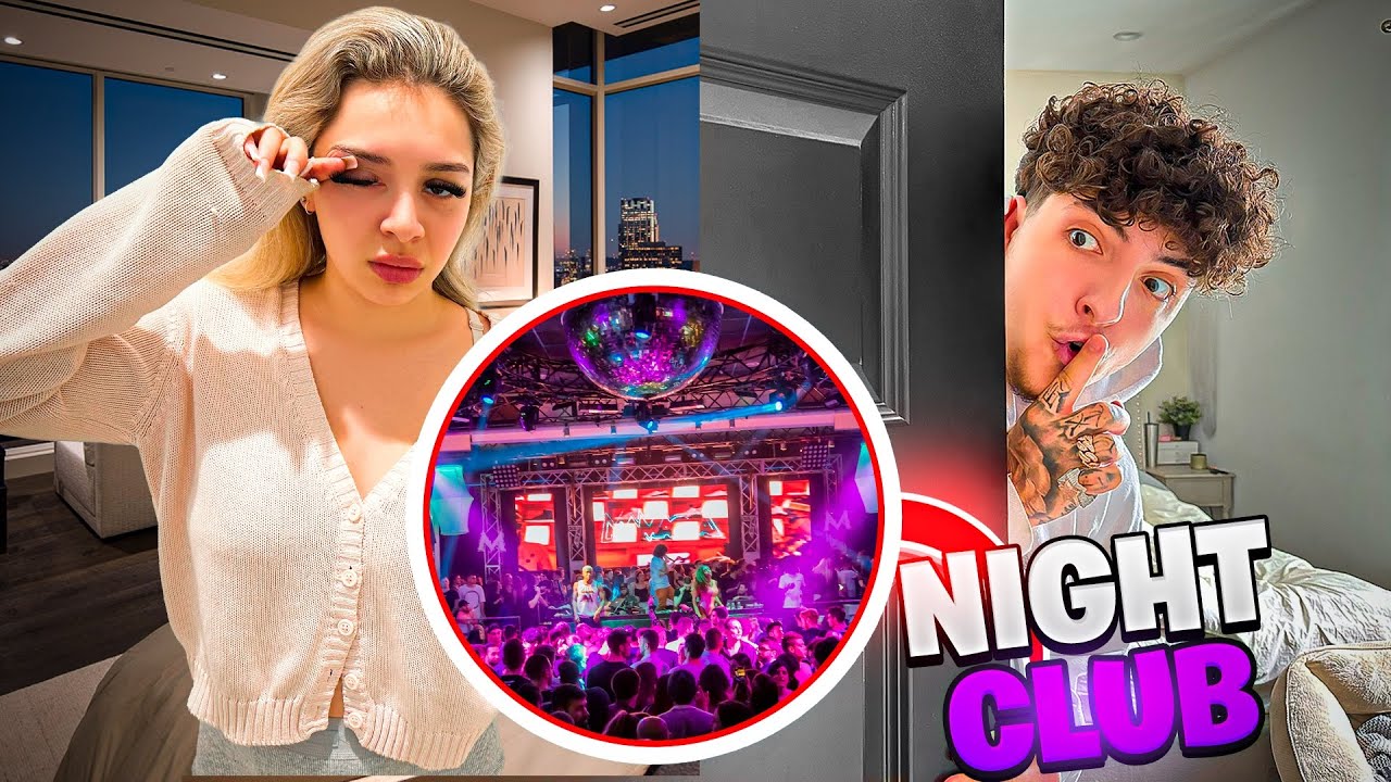 SNEAKING OUT THE HOTEL ROOM AT 3AM TO GO TO THE CLUB PRANK!! *IN MIAMI ...