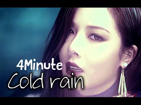 4MINUTE - Cold rain [Sub esp + Rom + Han] - YouTube