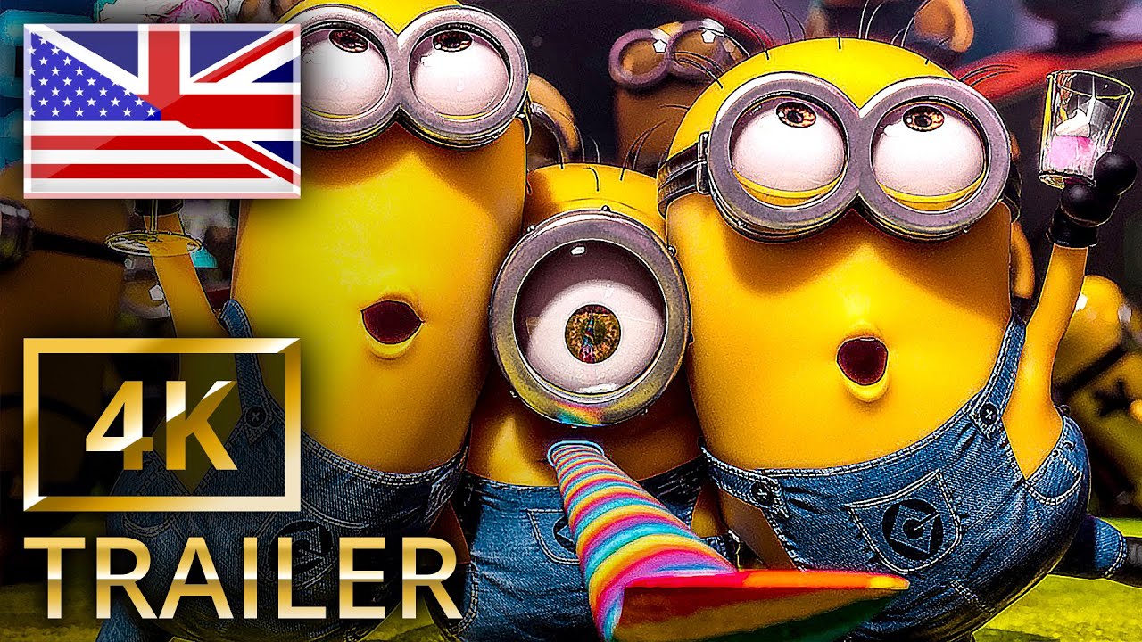Minions - Official Trailer #3 [4K] [UHD] (International/English) - YouTube