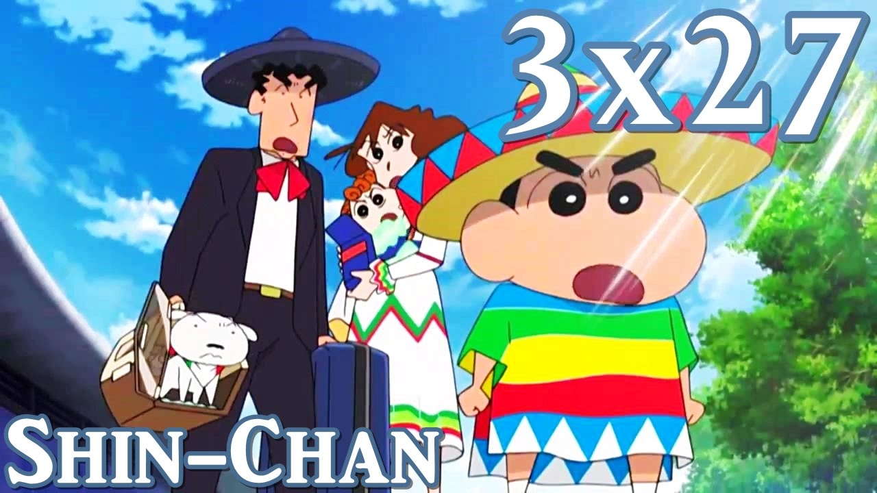 Shin-Chan - 3x27 - Cosmo Pasea a Lucky - Español Latino - YouTube