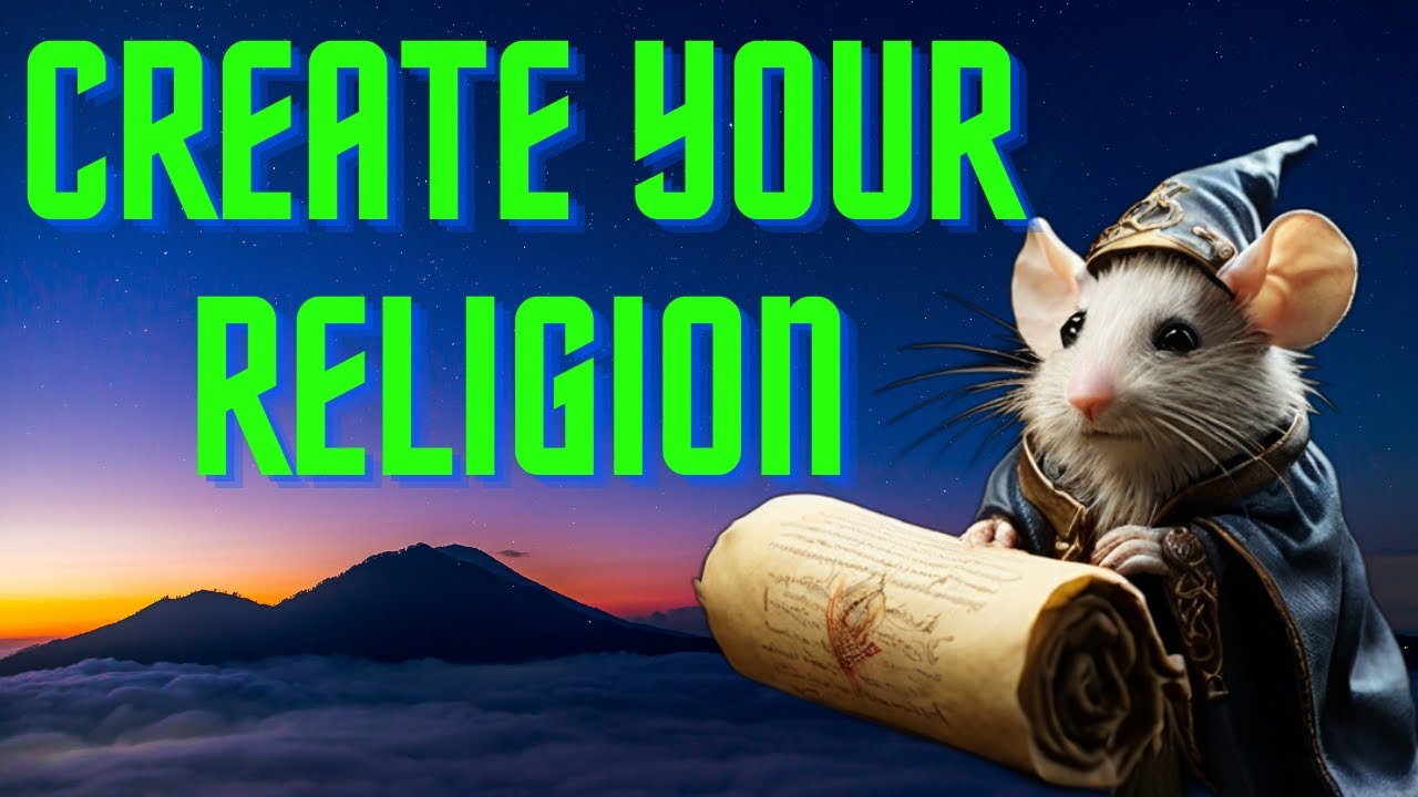 How to Create a Religion - YouTube