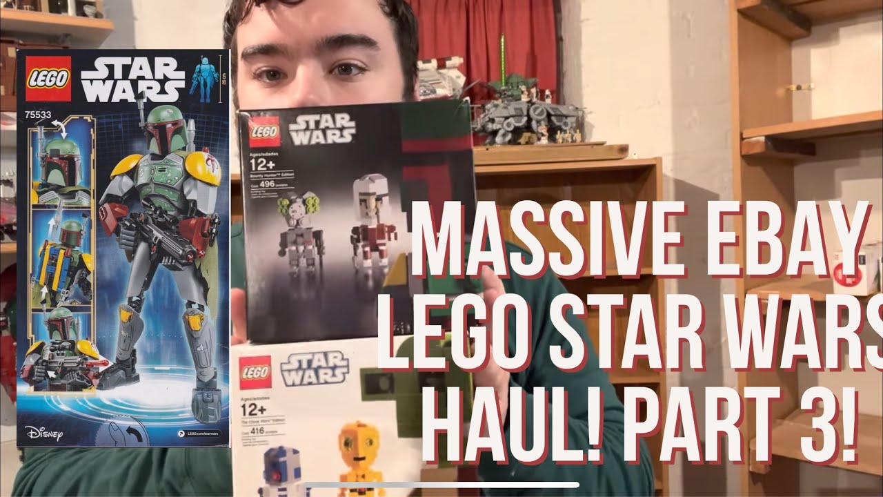 MASSIVE eBay Lego Star Wars Haul! (Part 3 of 14) Star Wars Celebration ...
