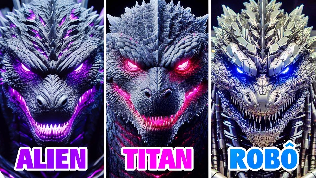 GODZILLA E SUAS 15 VARIANTES EM FILMES E SÉRIES LIVE ACTION - EXPLICADO ...