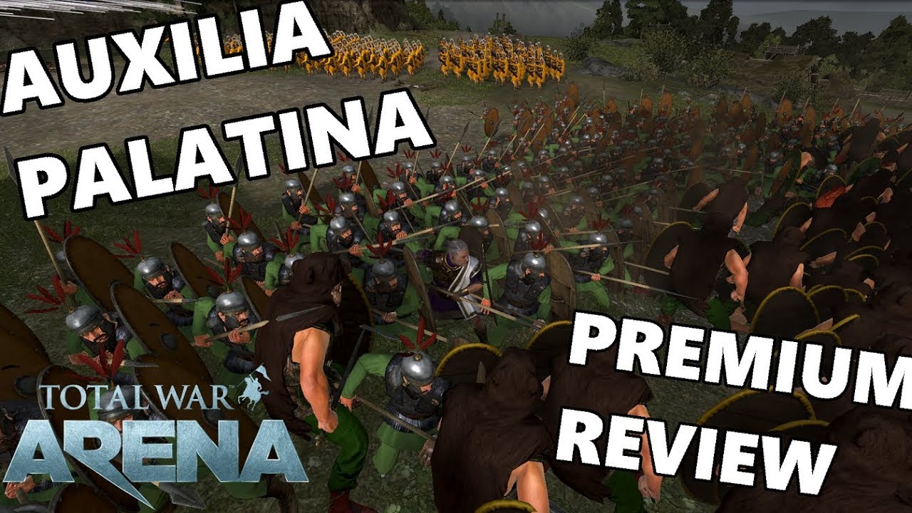 Total War ARENA - Auxilia Palatina - Tier 8 Roman Spearmen Premium ...