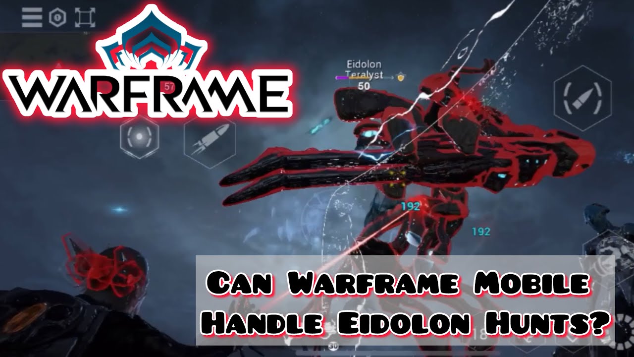 Can Warframe Mobile Handle Eidolon Hunts? - YouTube