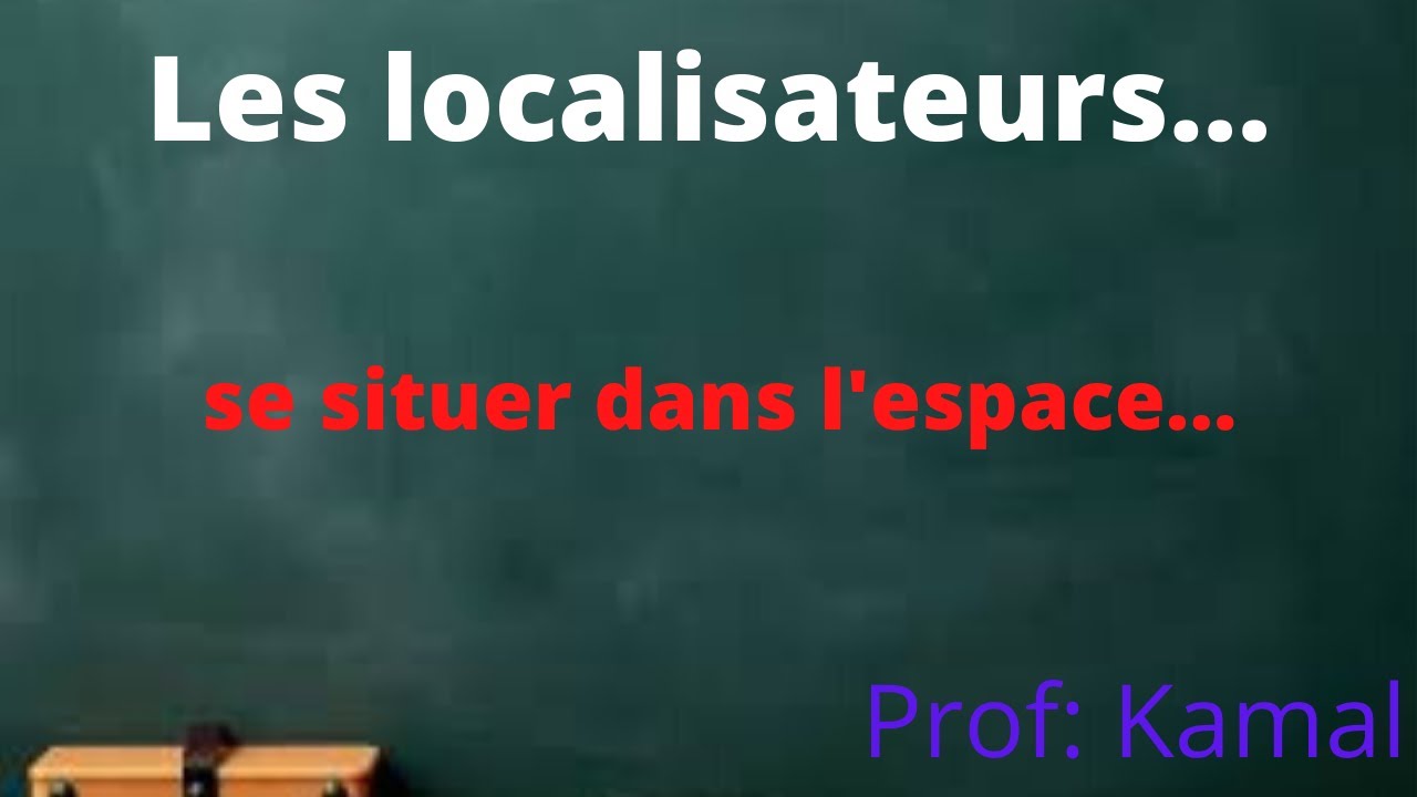 Les localisateurs/ les moyens de localisations - YouTube