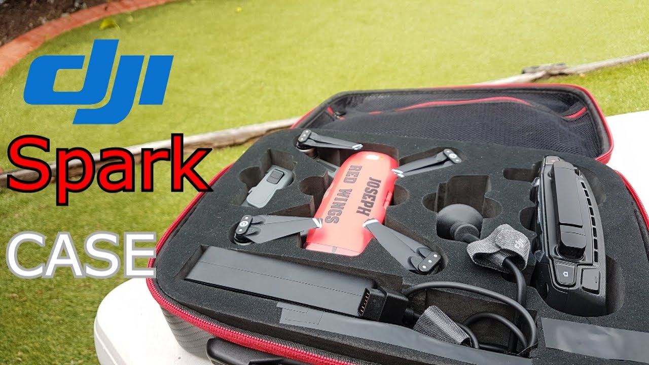 What Can You Fit In an eBay dji Spark Case? - YouTube