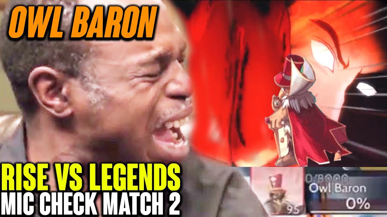 ONE BARON PUNCH - MIC CHECK RISE VS LEGENDS | FINAL Odin Cup Match 2 ...
