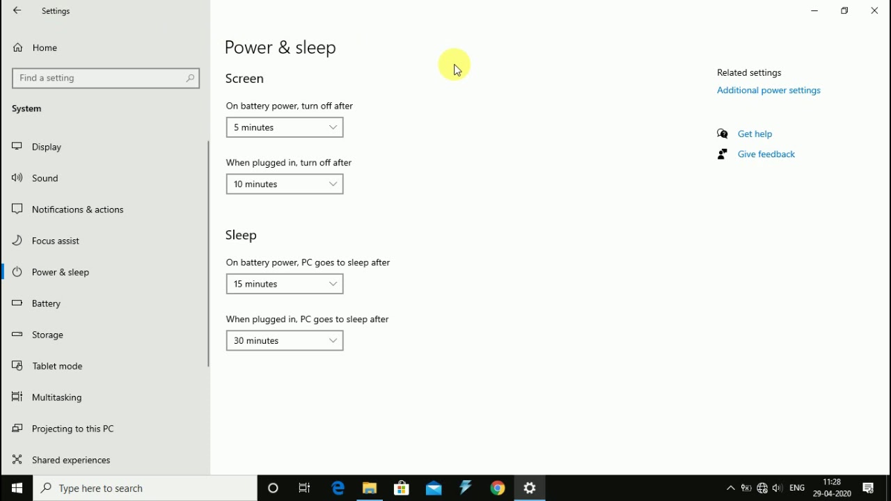 Power Setting in Windows 10 | How to Restore Power Setting in Windows ...