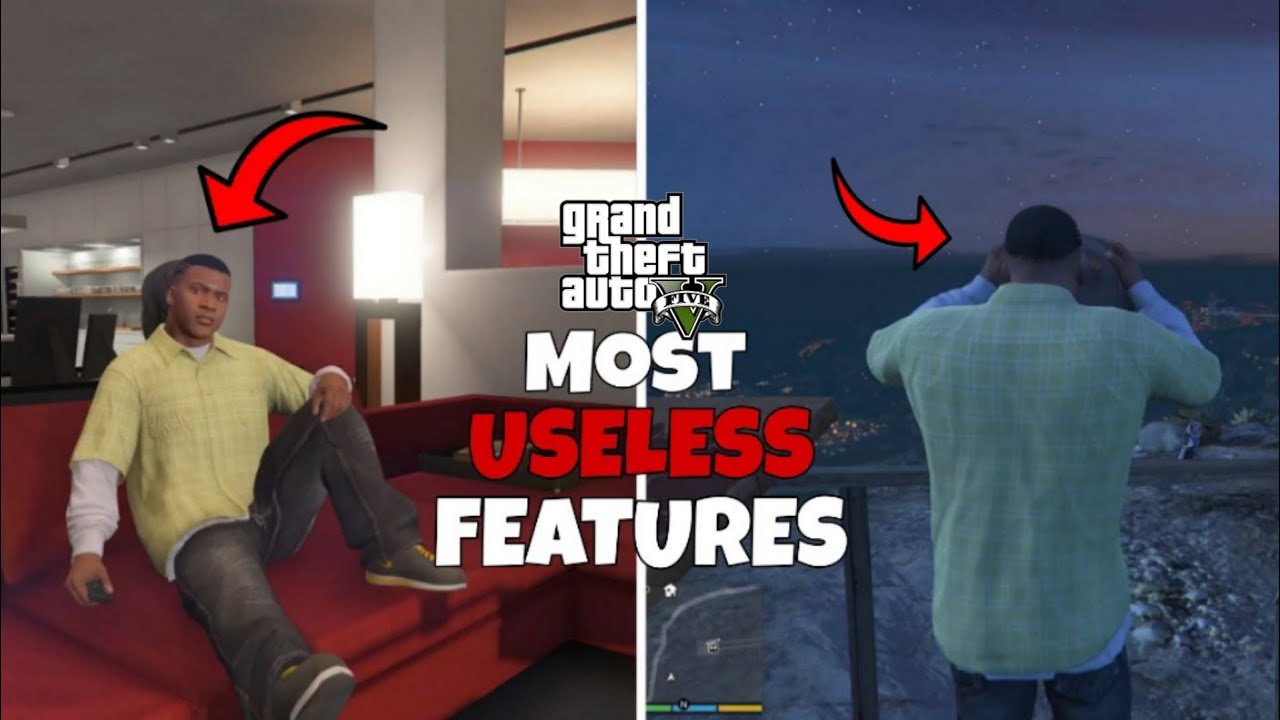 Top 5 MOST *USELESS THINGS* in GTA 5 😱 (GTA V) - YouTube