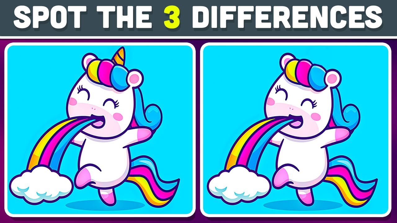 Spot the Difference | Easy to Hard Find the Difference Puzzles | Ep8 ...