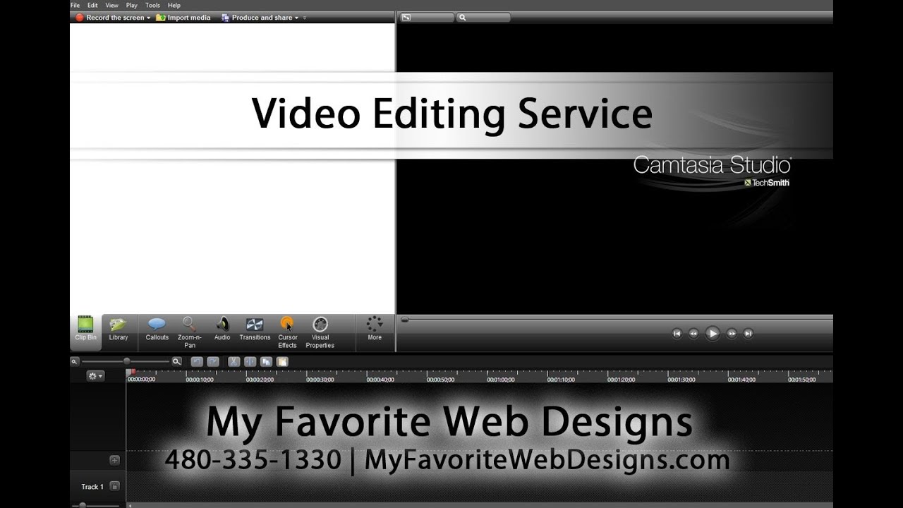 Video Editing Service with My Favorite Web Designs - YouTube
