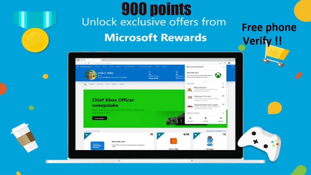 Maximizing Bing Reward on day one - YouTube