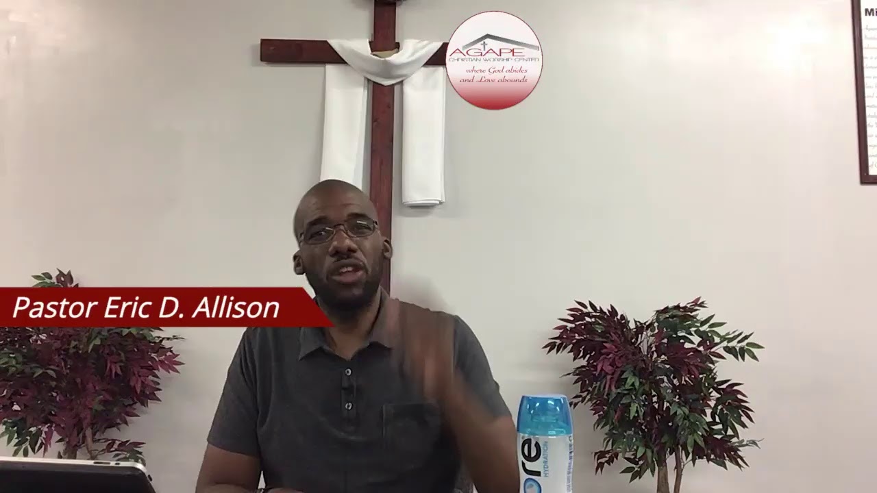 SERMON PASTOR ERIC ALLISON - AUGUST 16, 2020 - YouTube
