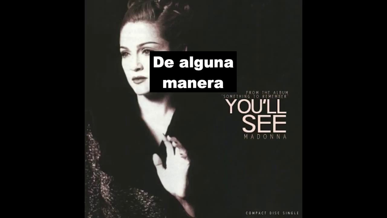 Madonna - You'll See (Sub Español) - YouTube