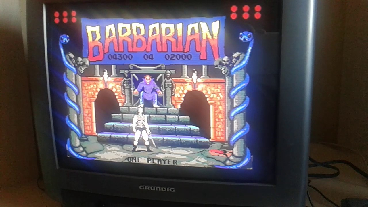 barbarian amiga PC Engine - YouTube