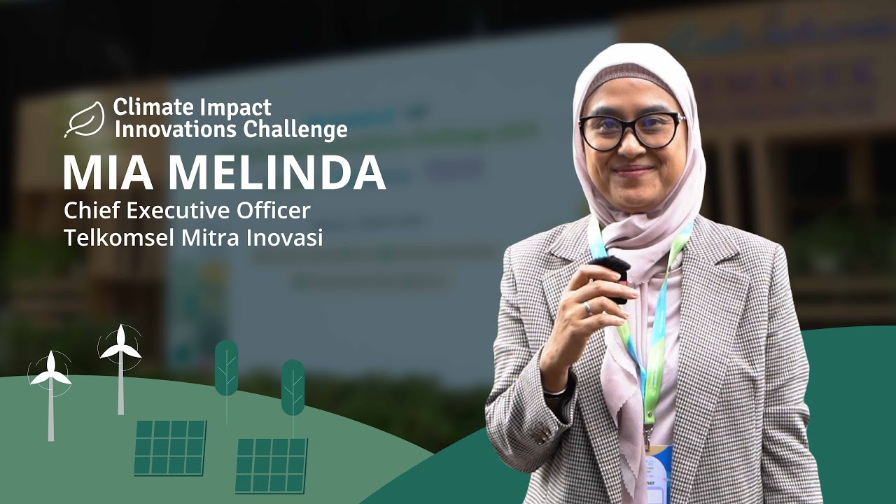 Climate Impact Innovations Challenge 2023 - A message from Mia Melinda - YouTube