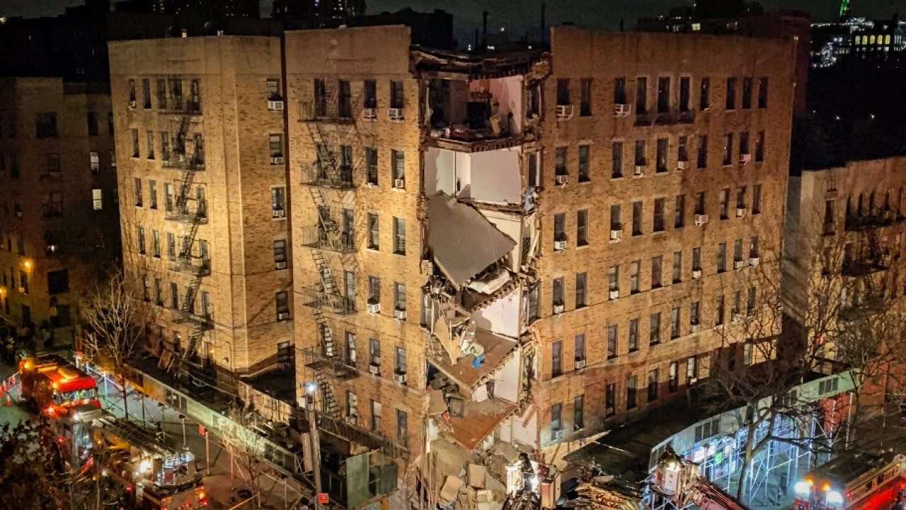 MAJOR EMERGENCY Building Collapse on W Burnside Ave - BRONX - YouTube