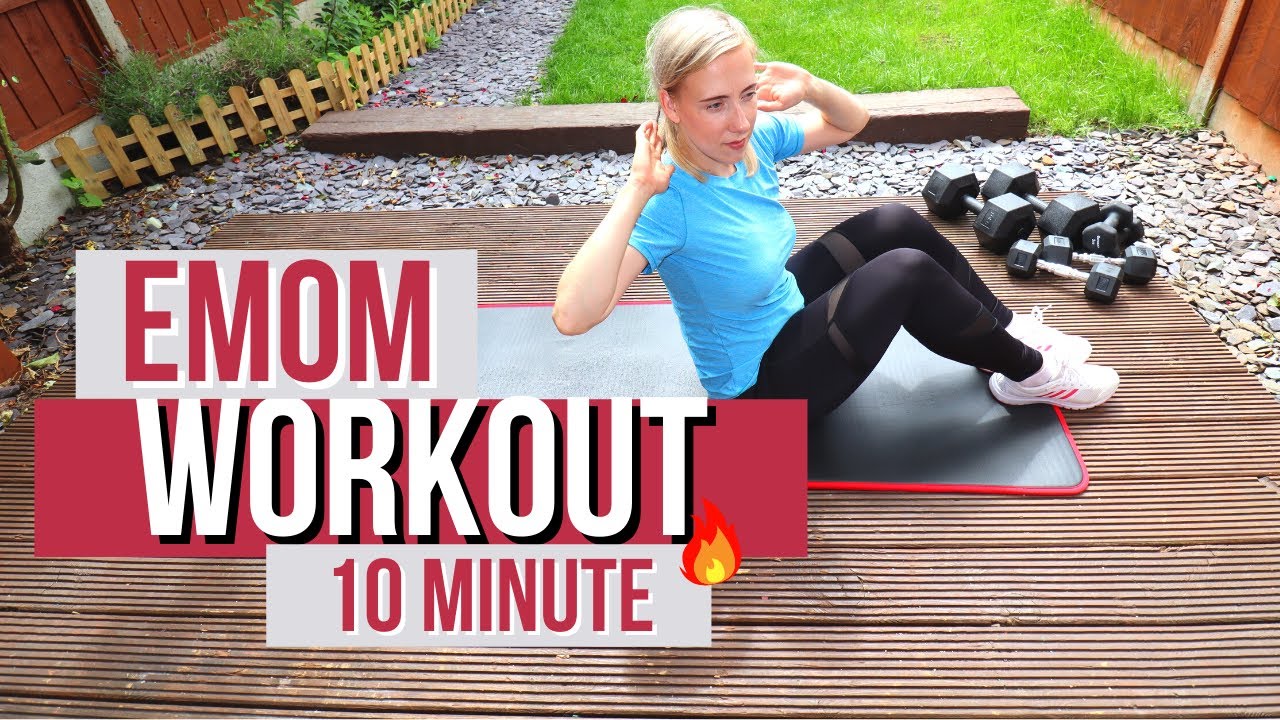 10 Minute Emom Crossfit Workout at Home | Full Body HIIT | #01 - YouTube