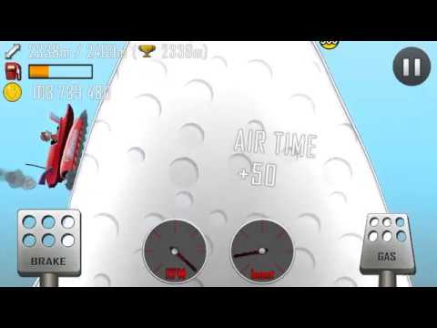 Hill Climb racing - Finger Screw Racing in Arctic - YouTube