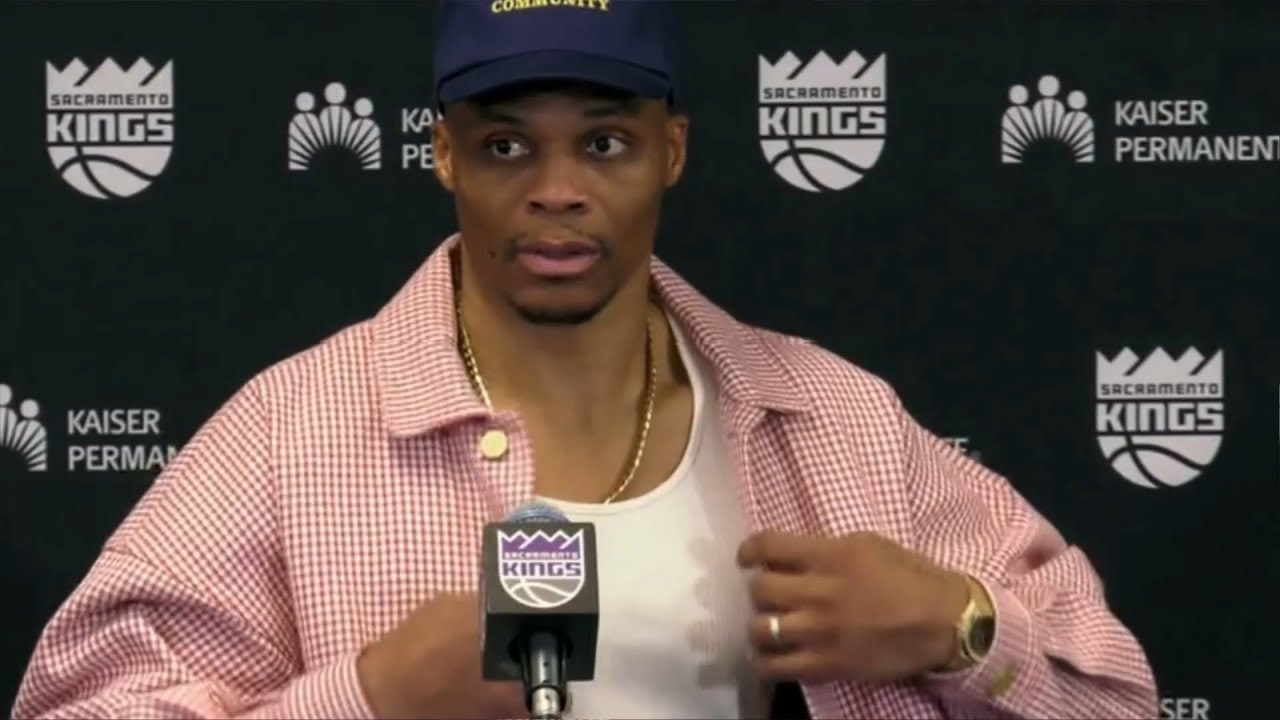 Russell Westbrook PostGame Interview | Los Angeles Lakers vs Sacramento ...