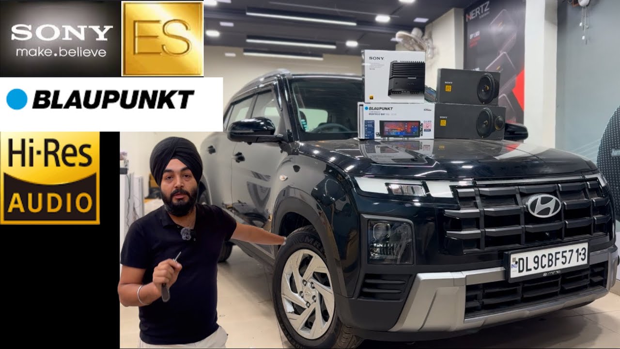 CRETA 2024 MODIFIED ️THIS TIME SONY ES SERIES HI-RES AUDIO MONTEGO BAY ...