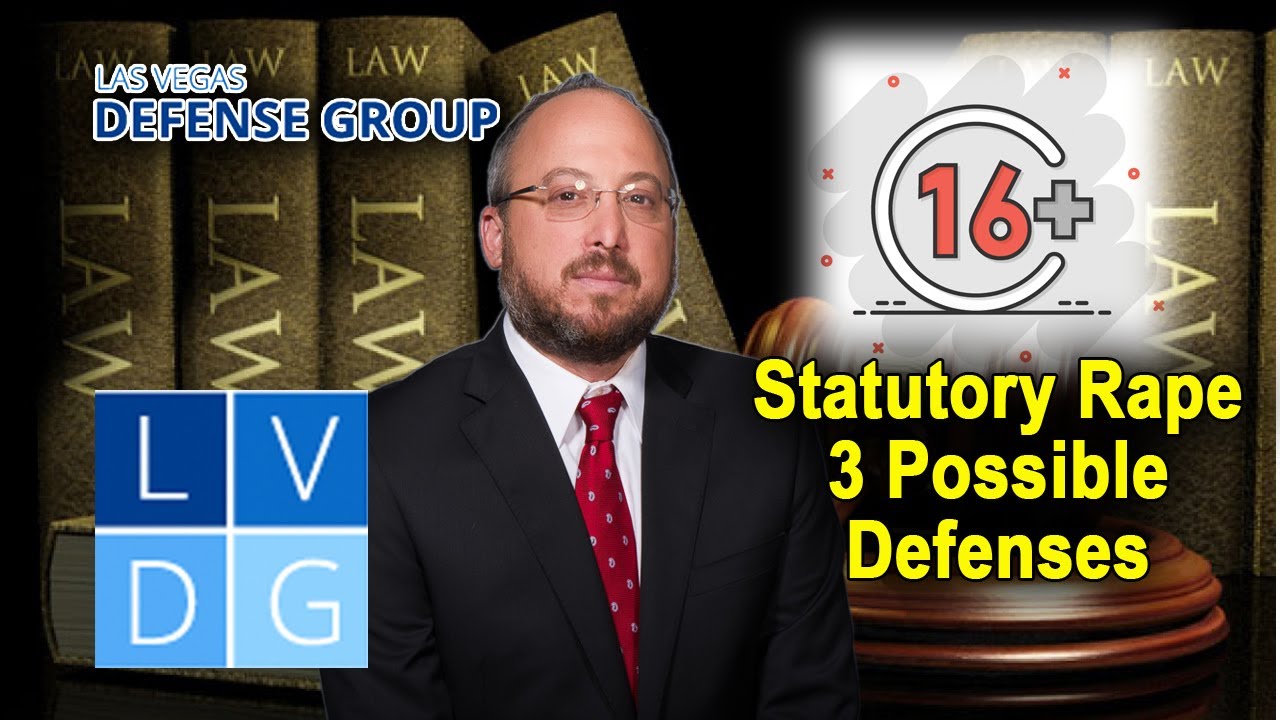 Falsely accused of statutory rape in Nevada? 3 possible defenses - YouTube
