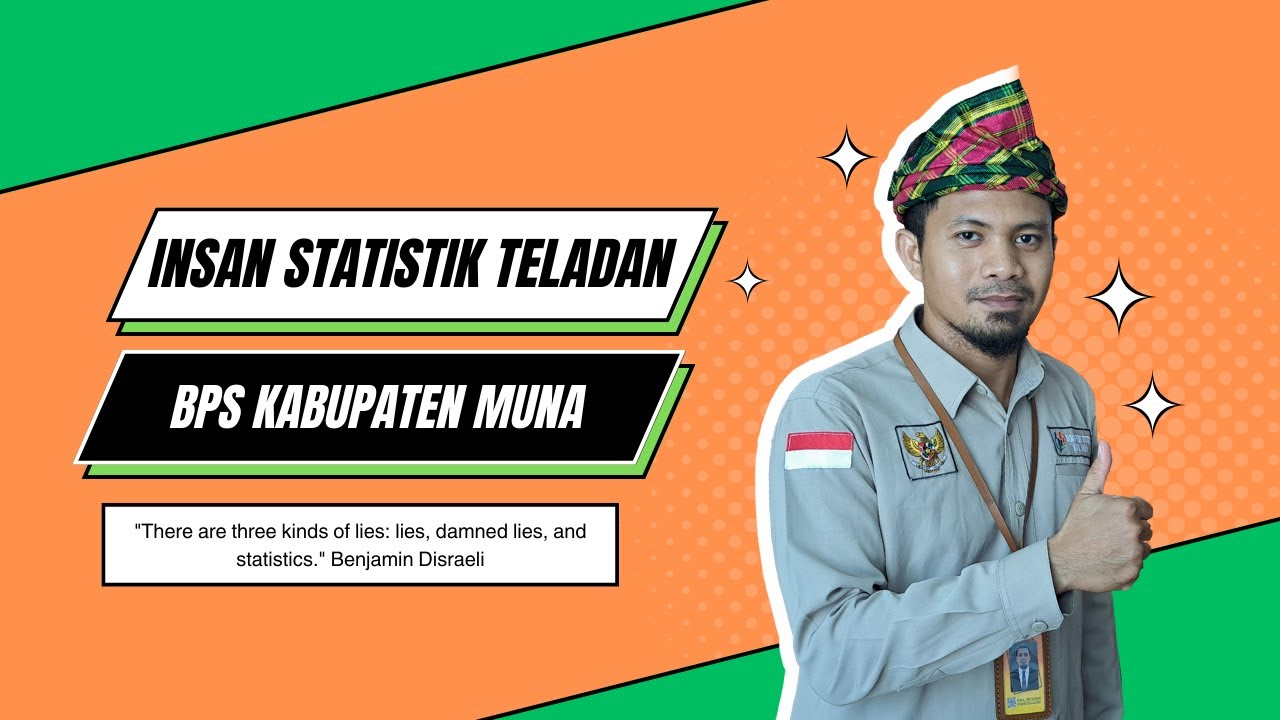 INSAN STATISTIK TELADAN 2023 | IMAN SETIAWAN | BPS KABUPATEN MUNA - YouTube