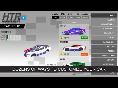 HTR+ High Tech Racing - Steam Release Trailer - YouTube