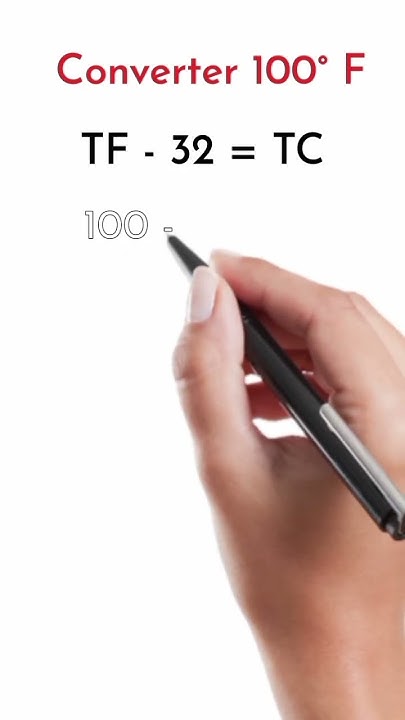 Converter temperatura de Fahrenheit para temperatura de Celsius. - YouTube