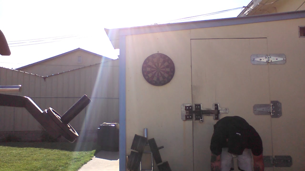 Mark Kempthorne final set (10x8x5x3 to failure) 135lb. EZ bar curls ...