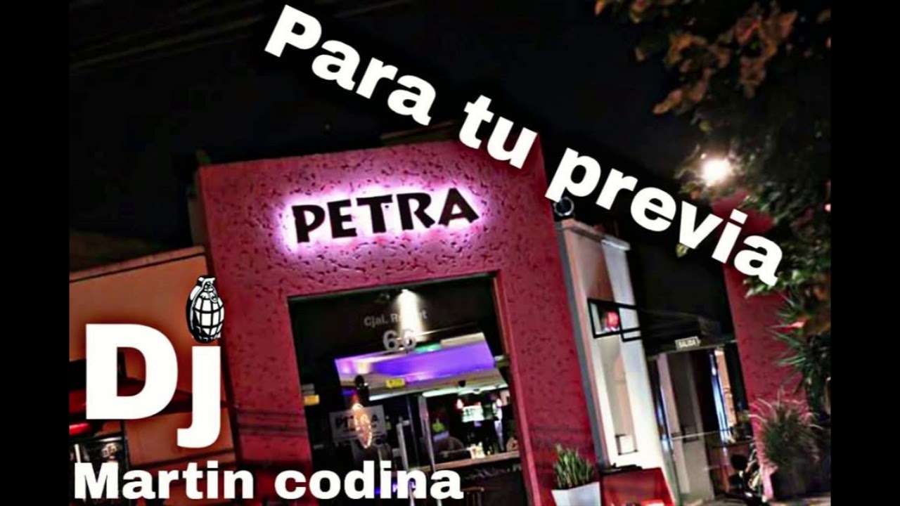 PETRA PREVIA MARTIN CODINA DJ - YouTube