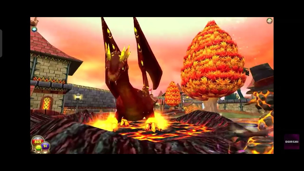 Fire Dragon (Wizard101) Vs Spinosaurus (JP3) & Carnotaurus (Disney ...