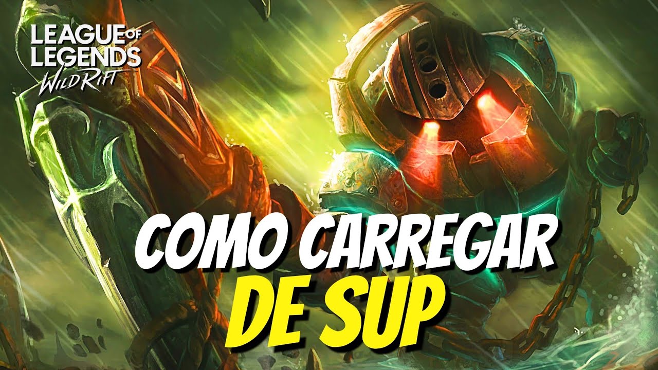 Como carregar de sup? Análise wild rift - YouTube